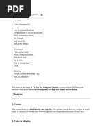 Analyzing Trethewey's "Incident" Poem | PDF | Poetry | Ku Klux Klan