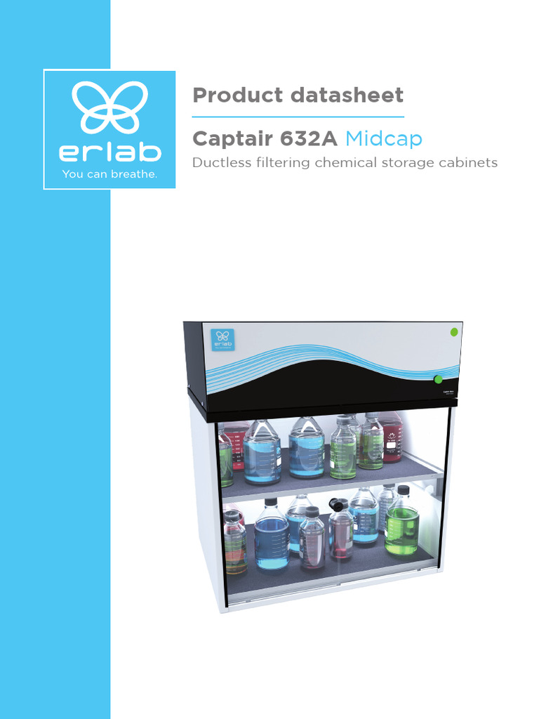 Captair 632A Ductless Chemical Cabinet | PDF