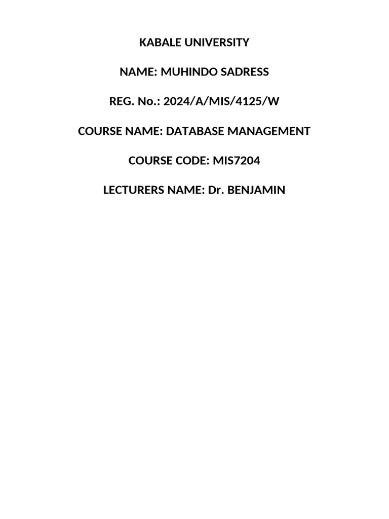 Conceptual Data Model | PDF