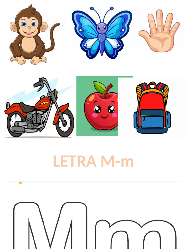 Letra M em PDF | PDF