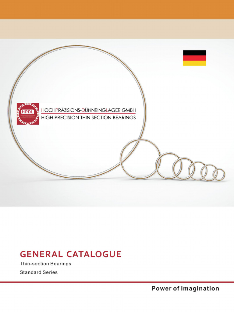 Germany HPDL Thin Section Bearings en - Part1 | PDF