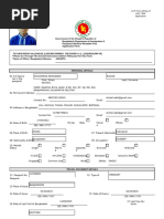 Bangladesh NVR Application Form | PDF | Travel Visa | Passport