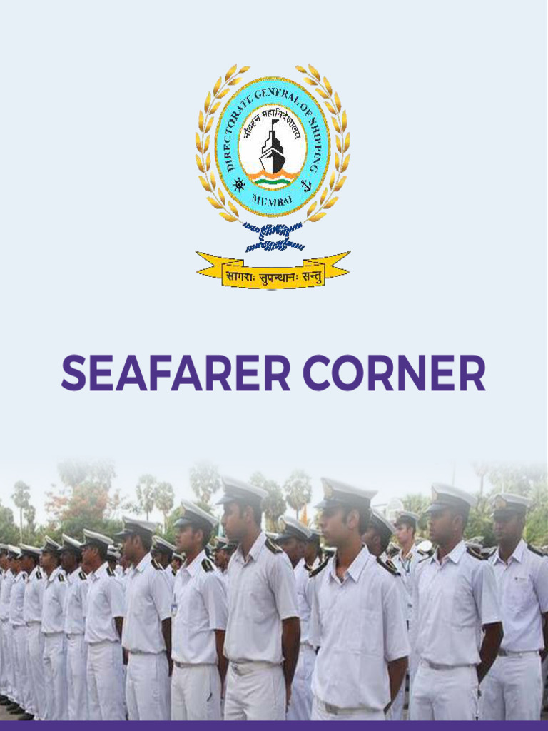 DG Shipping - Seafarer Corner | PDF | Identity Document | Sailor