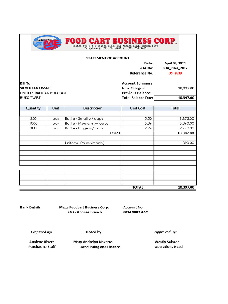 5th Order ORDER NO. 2839 | PDF