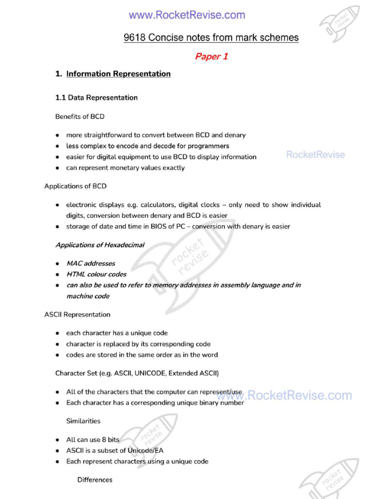 Chapter 1 CS THEORY | PDF