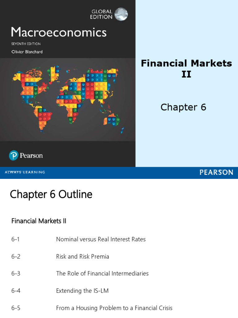(M) Blanchard Macro 06 Financial Market (II) SV 250401 | PDF