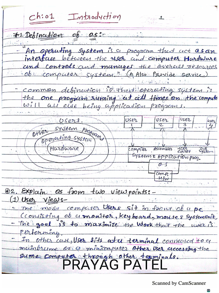 OS_Chap 1_Intro | PDF
