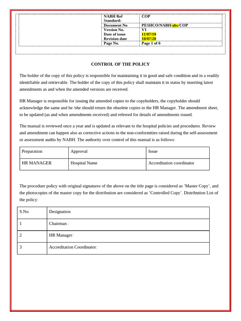 Rational Use of Blood Transfusion Policy | PDF | Blood Transfusion | Blood