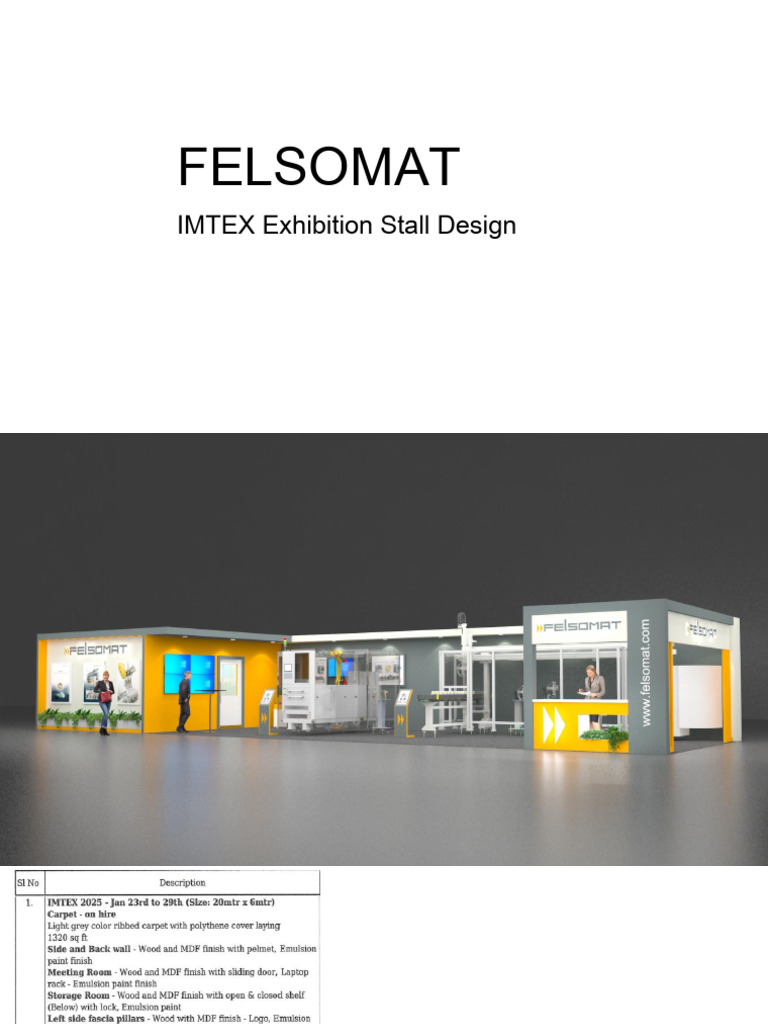 Felsomat Imtex-Stall Design - Plan | PDF