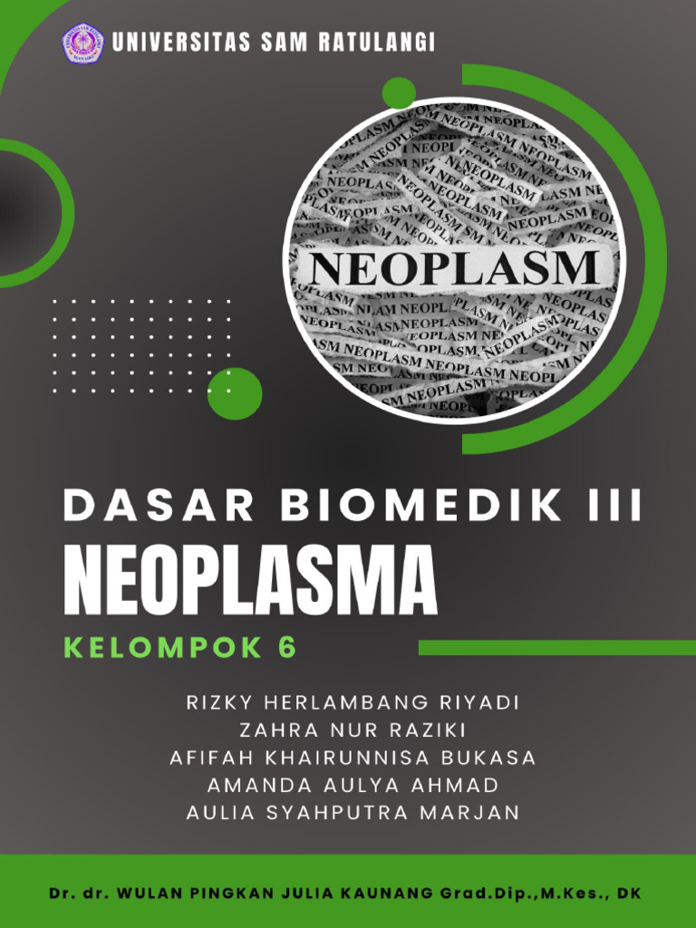Kelompok 6 Neoplasma (Dasar Biomedik III) . | PDF