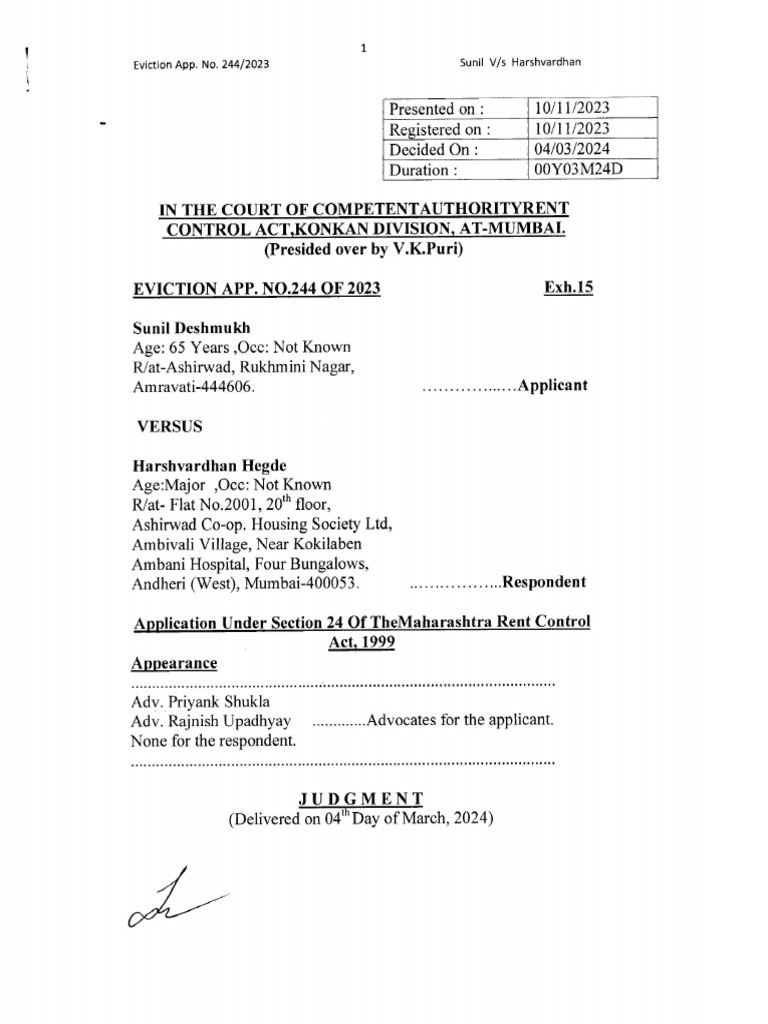 Final Judgement | PDF