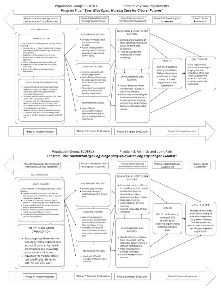 Final Visual Impairment & Arthritis-Joint Pain PRECEED-PROCEED Diagram ...