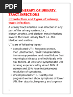 TARGET UTI Leaflet All Ages V1.1 DOC UKHSA | PDF | Urinary Tract ...