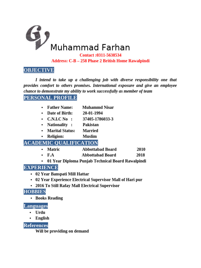 Muhammad Farhan | PDF
