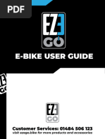 E-Bike Manual v80 EN | PDF | Battery Charger | Smartphone