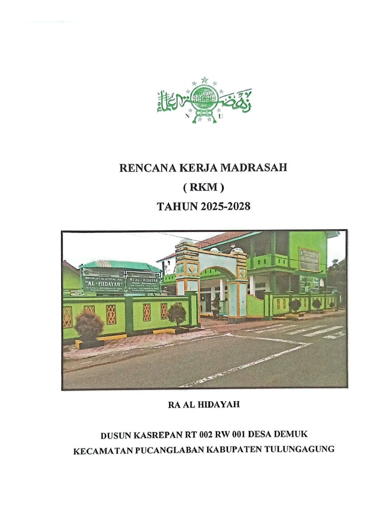 RKM RA AL HIDAYAH 2025-2028 | PDF