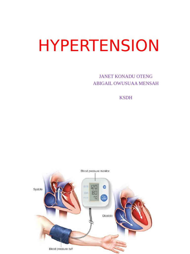 Hypertension Presentation Final | PDF | Hypertension | Blood Pressure