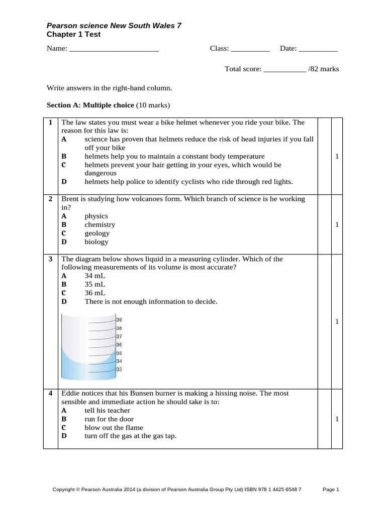 Chapter 1 Test QUESTIONS | PDF | Voyager Program | Physical Sciences