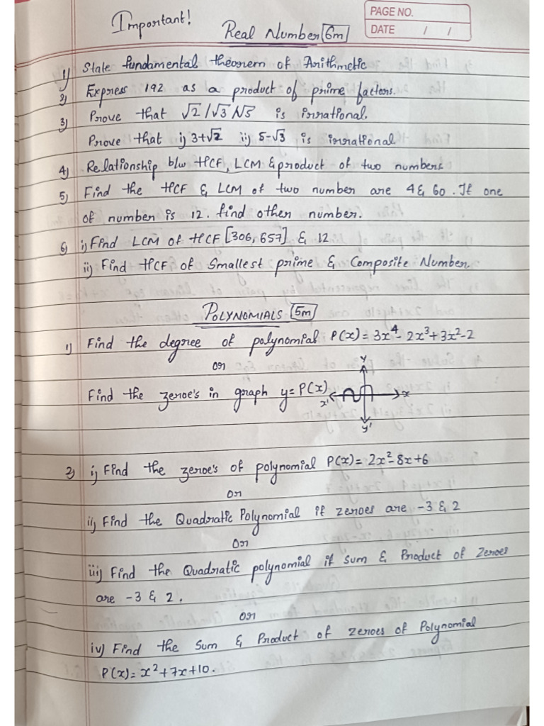 Maths Passing Package Questions | PDF