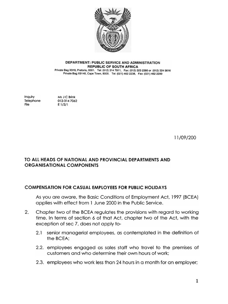 Public Holiday Information | PDF | Employment | Economies
