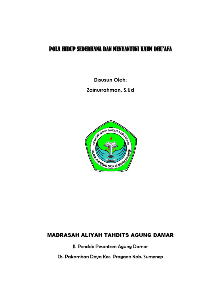 MODUL PEMBELAJARAN QURDIS Kelas XII. | PDF