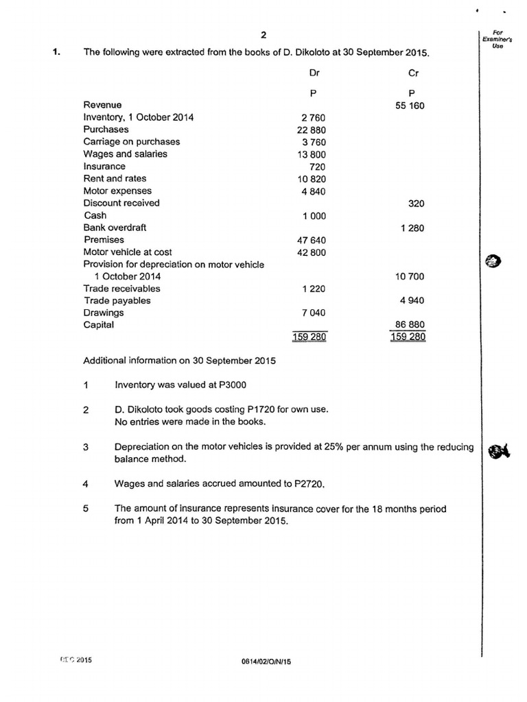 Finacial Statement | PDF