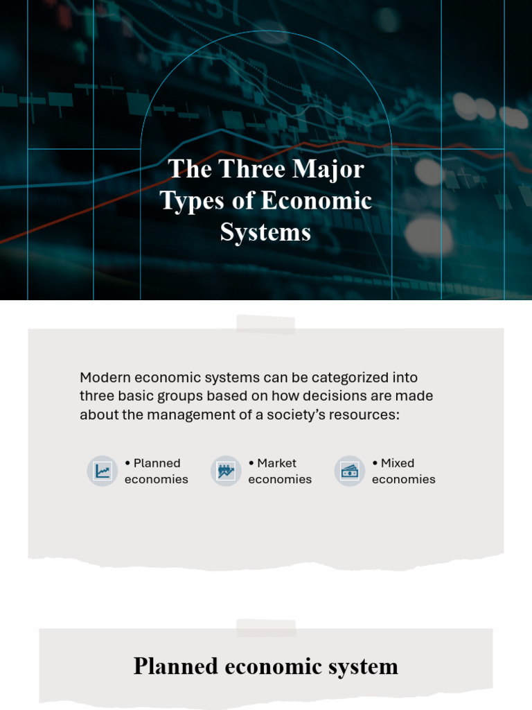 The Three Major Types of Economic Systems (2) | PDF | Economic System ...