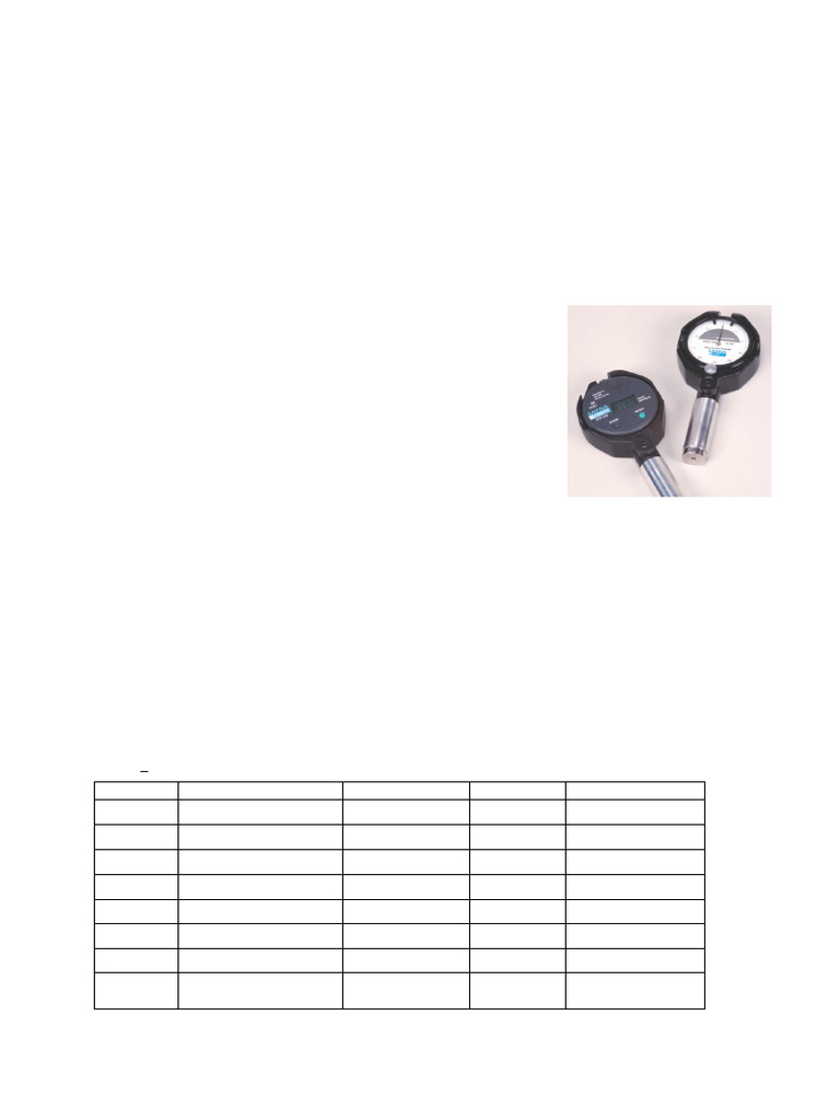 Hardness Testing with SATRA TM 205 | PDF | Hardness | Materials