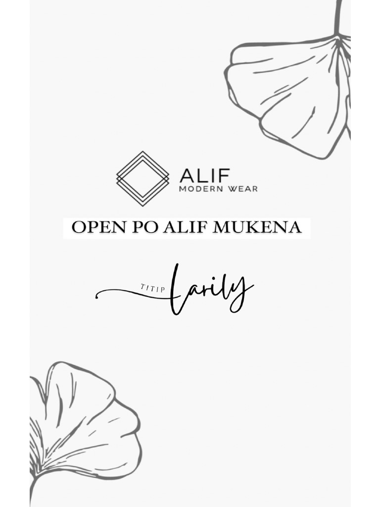 Alif Mukena Seri 2 | PDF