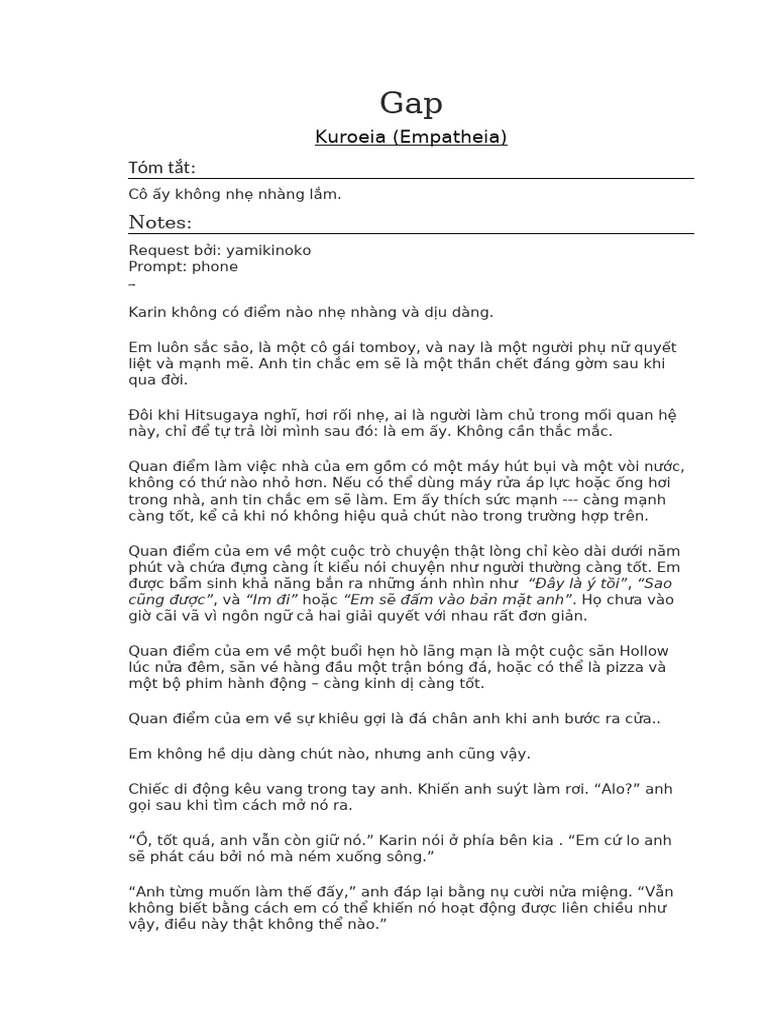 Tóm tắt:: Notes | PDF