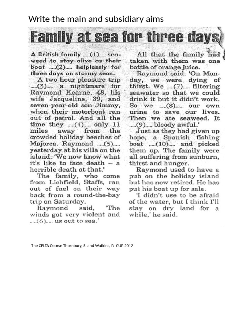 HO2 Lesson Planning | PDF