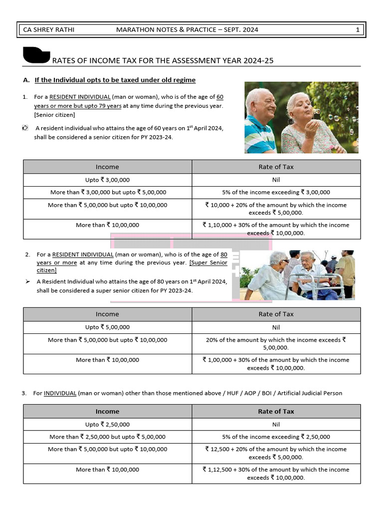 Dt Summary Notes | PDF | Tax Deduction | Capital Gains Tax