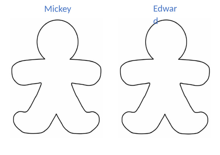 Toddle-Role On The Wall Template | PDF