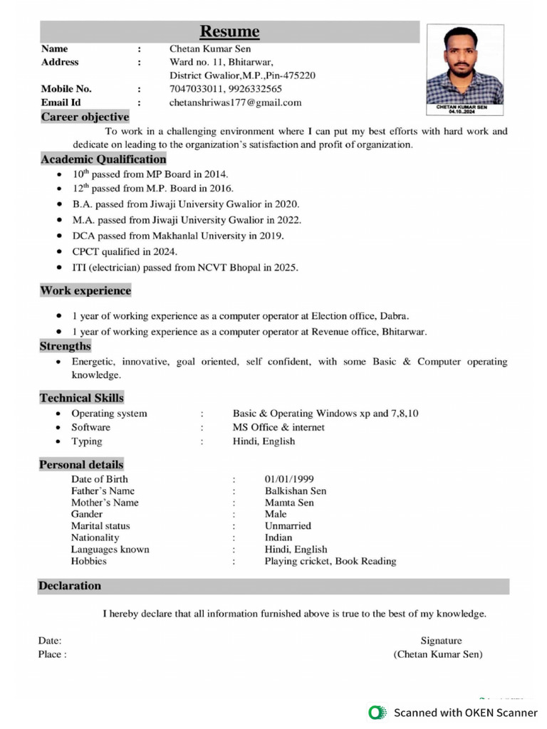 Chetan Resume | PDF