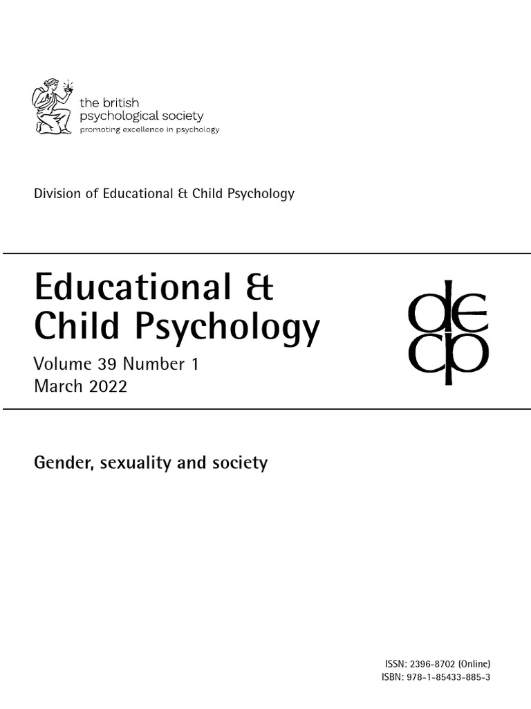 BPS ECP Gender, Sexuality and Society | PDF | Gender | Gender Studies