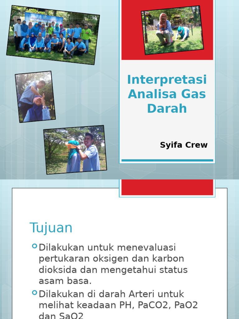 Interpretasi Analisa Gas Darah | PDF