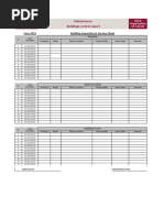 Lux Level Monitoring Check Sheet | PDF