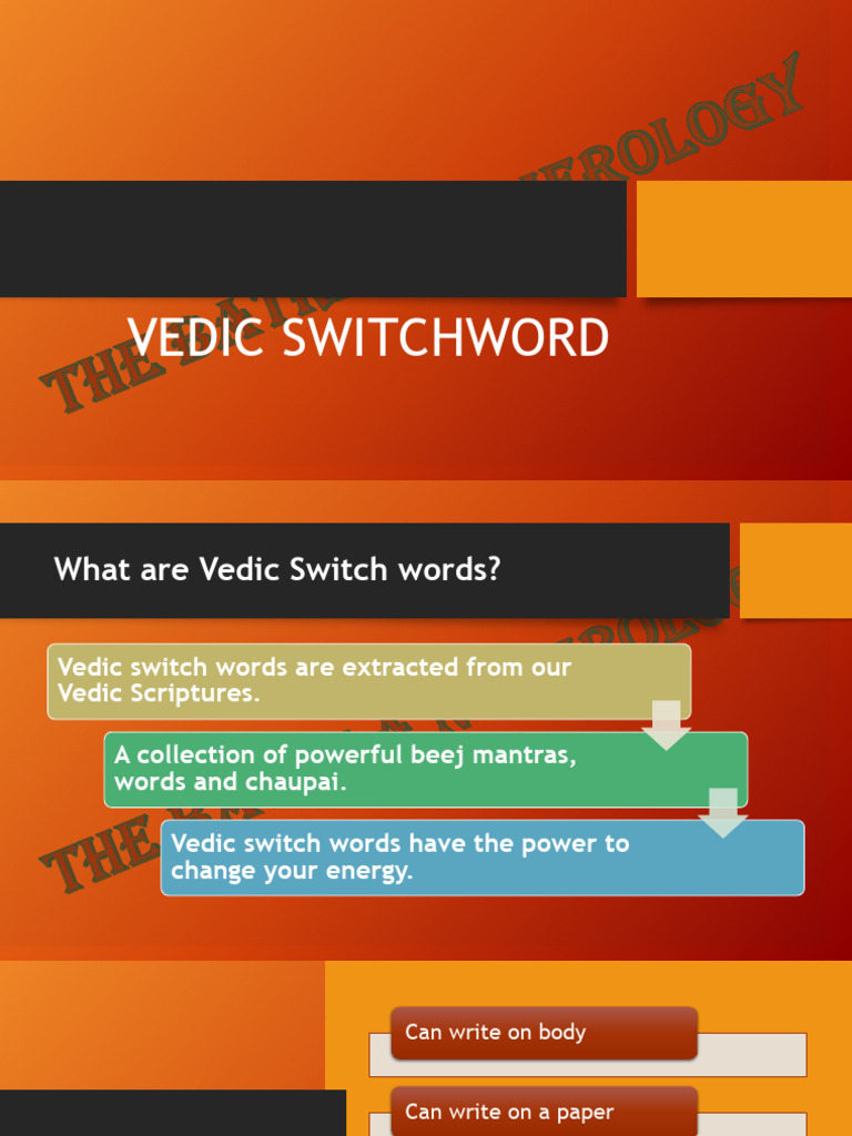 PDF Vedic New Switchword | PDF | Planets In Astrology | Vedas
