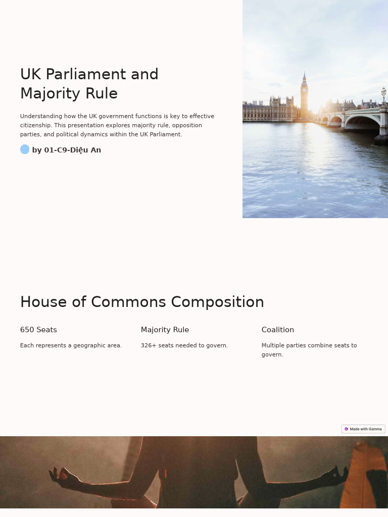 UK Parliament: Majority Rule Explained | PDF