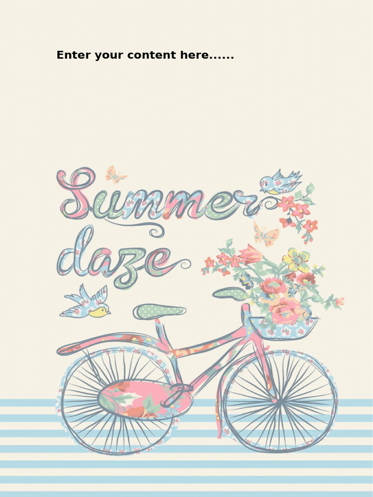Summer Daze Theme | PDF