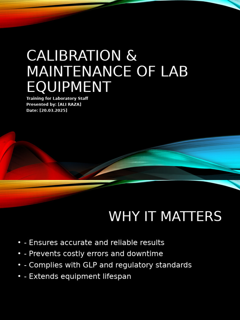 Calibration and Maintenance Guide | PDF | Calibration