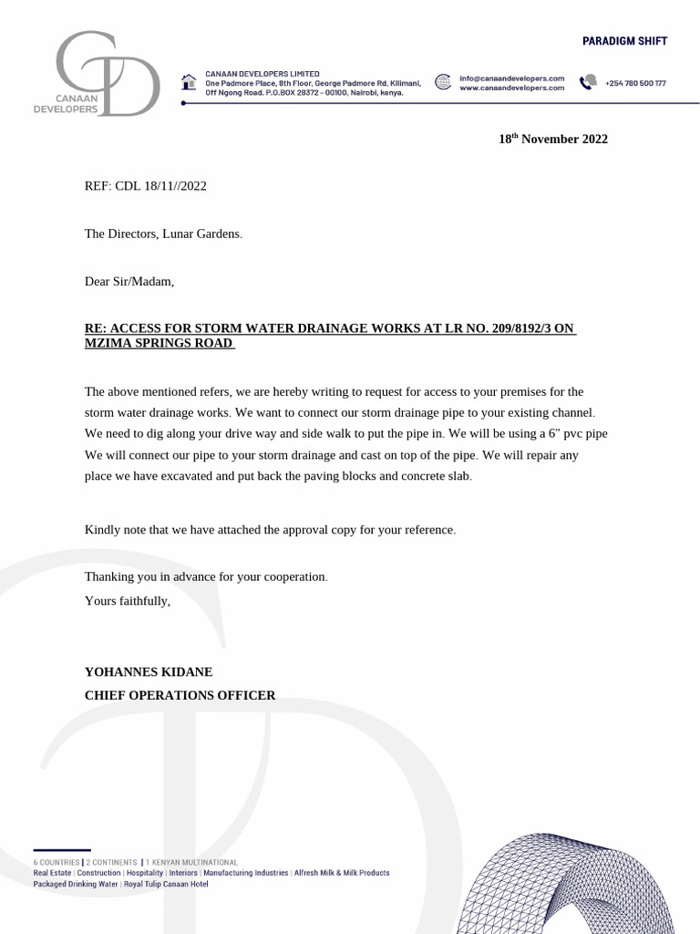 Reflections Letter | PDF