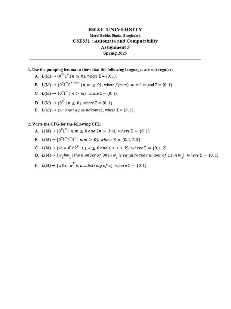 CSE331 Assignment3-1 | PDF