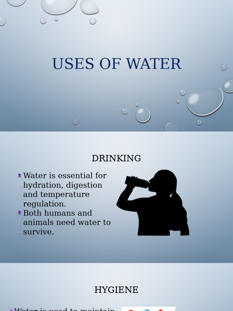 Joy Uses of Water | PDF