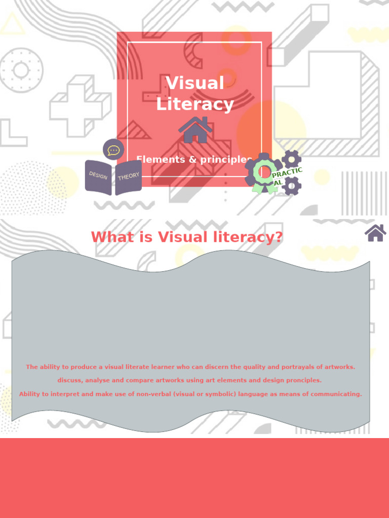 Visual Literacy (Elements & Principles) STEAM | PDF | Composition ...