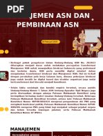 Implementasi Manajemen ASN Dan SMART ASN Kemenkeu Yang Sudah Sesuai | PDF