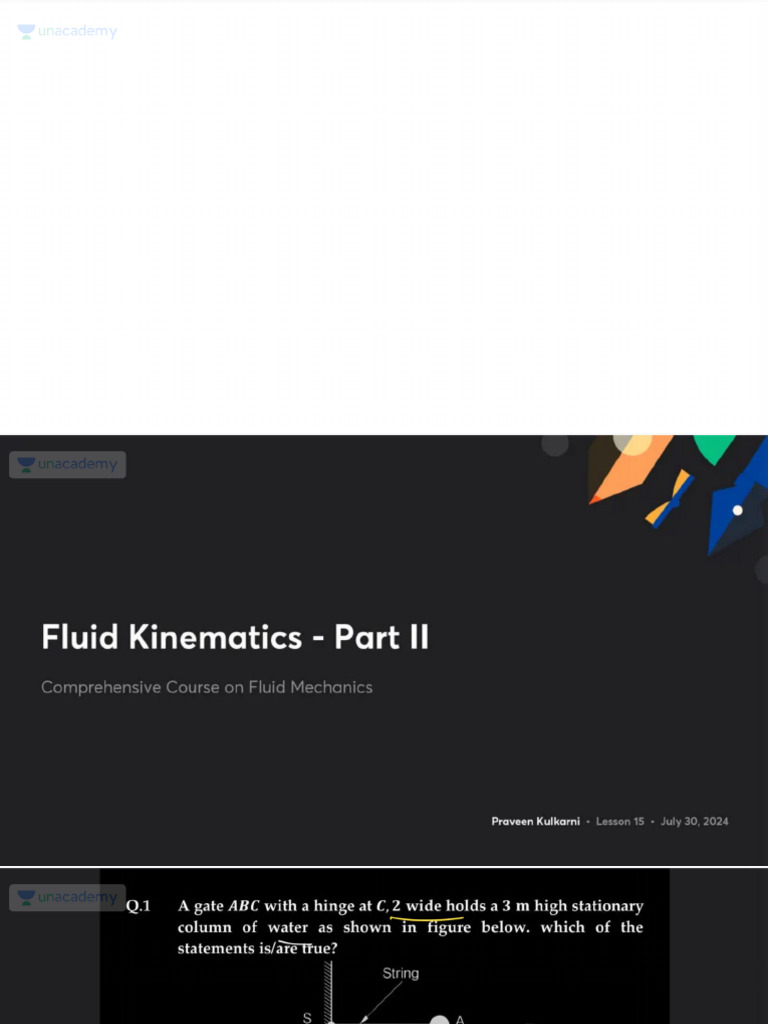 Fluid Kinematics Part II With Anno | PDF