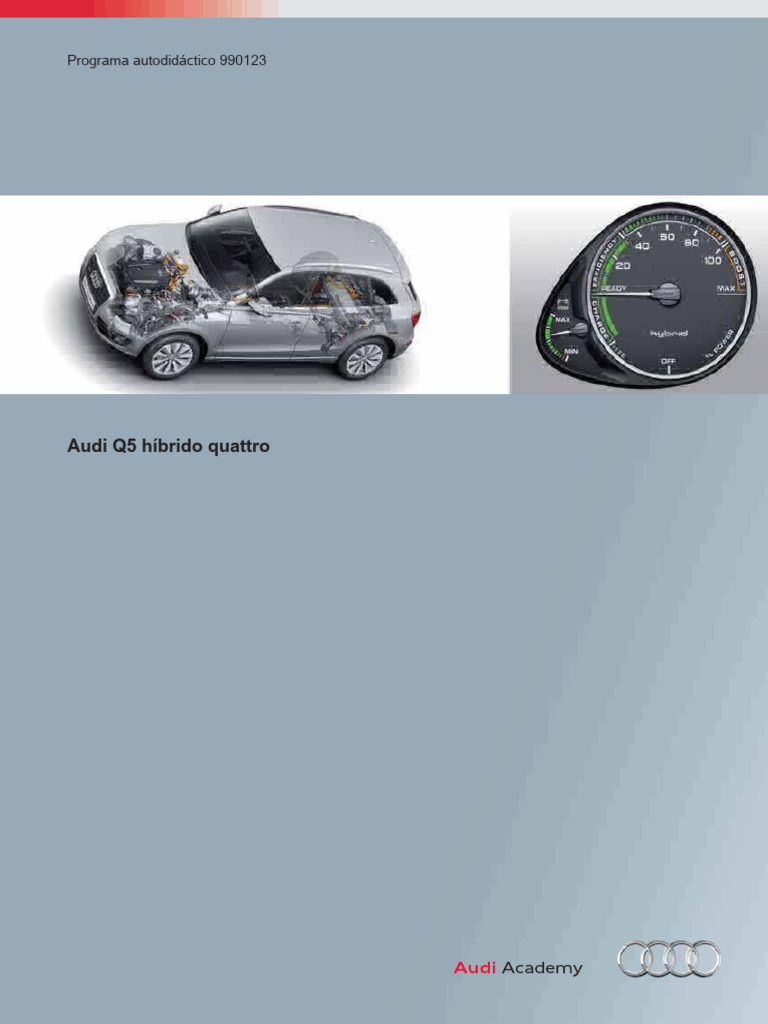 SSP+990123C+++Audi+Q5+Hybrid+Quattro.en.Es | PDF | Vehículo híbrido ...
