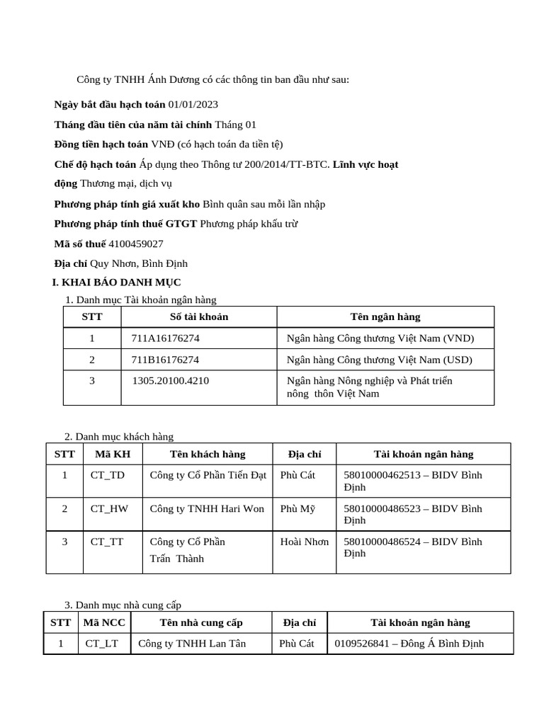 Bai Tap Chung Tu Thuc Te | PDF