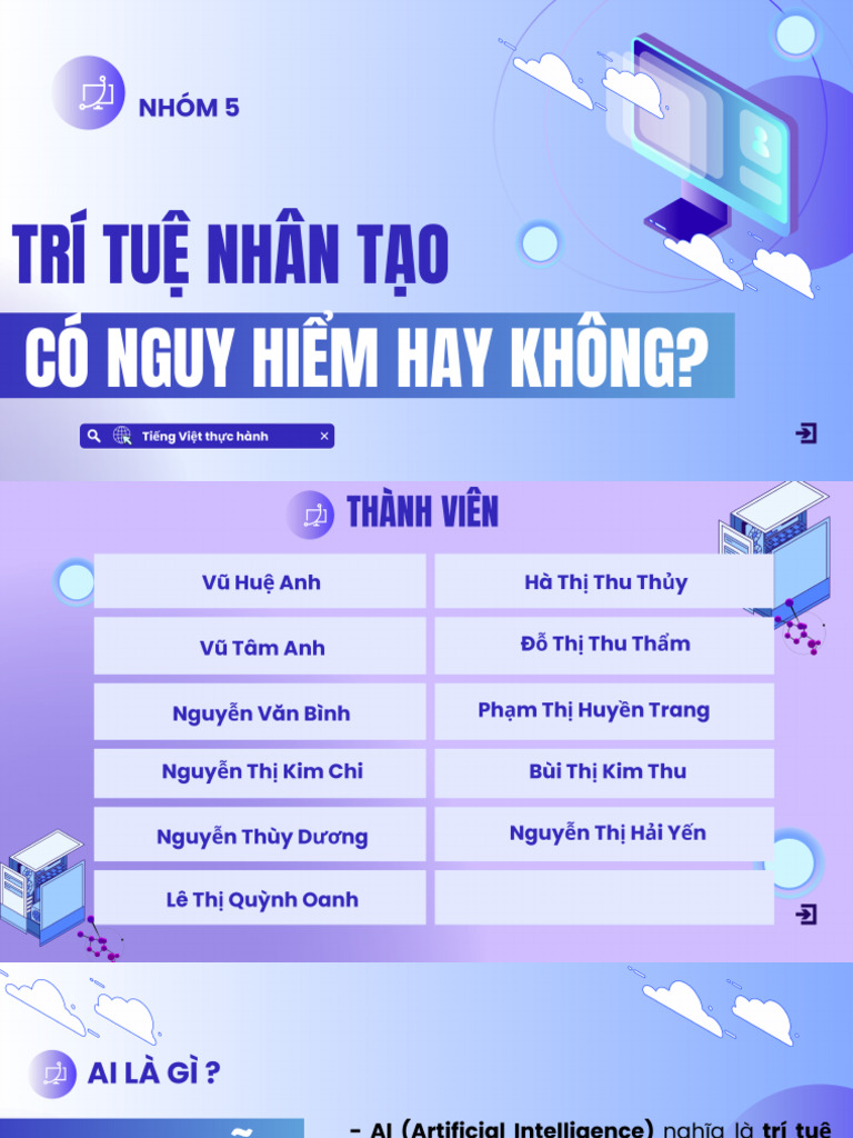 Nhóm 5 Tvth Trí Tuệ Nhân Tạo | PDF